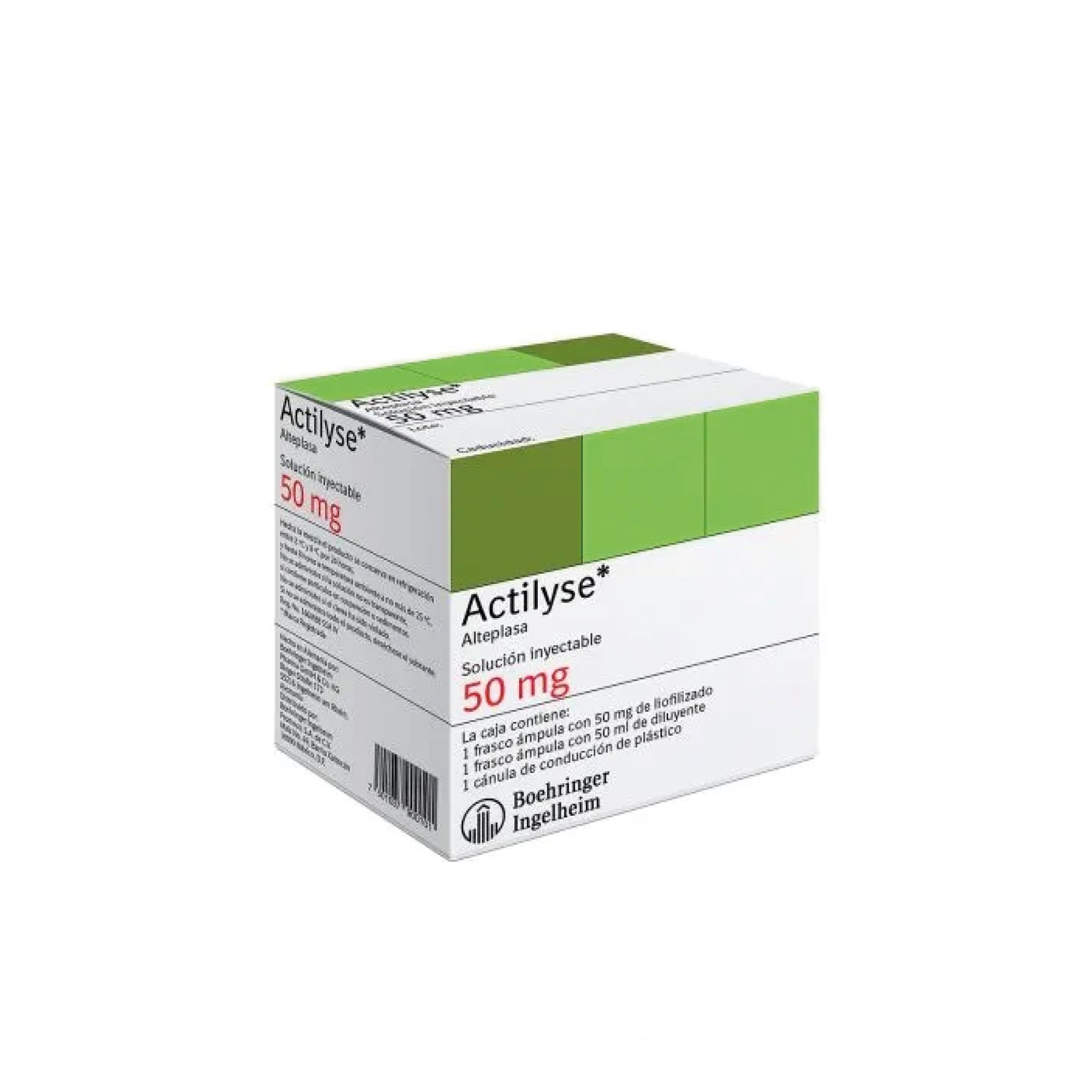 Actilyse 50 mg precio México: Medicamento Trombolítico - FARMACIAS MACROSS