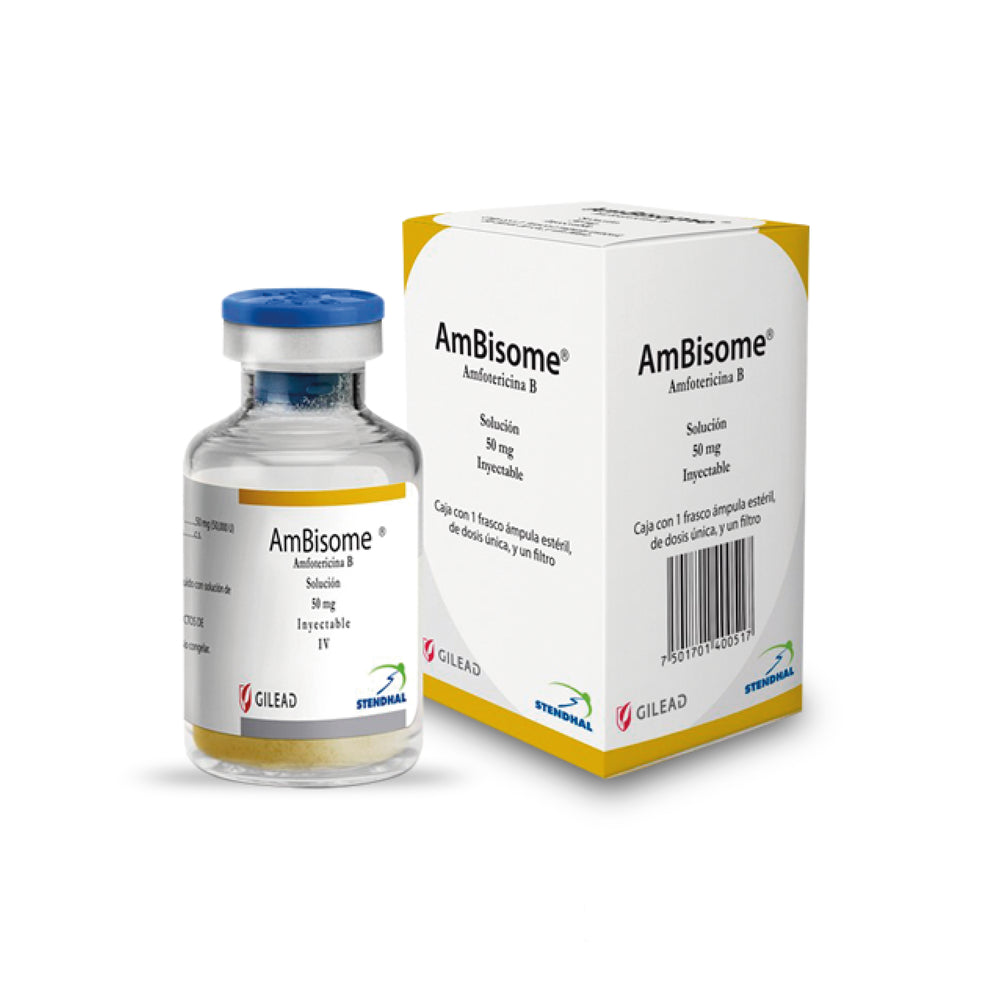 Ambisome 50 mg precio México: Anfotericina B 50 mg - FARMACIAS MACROSS