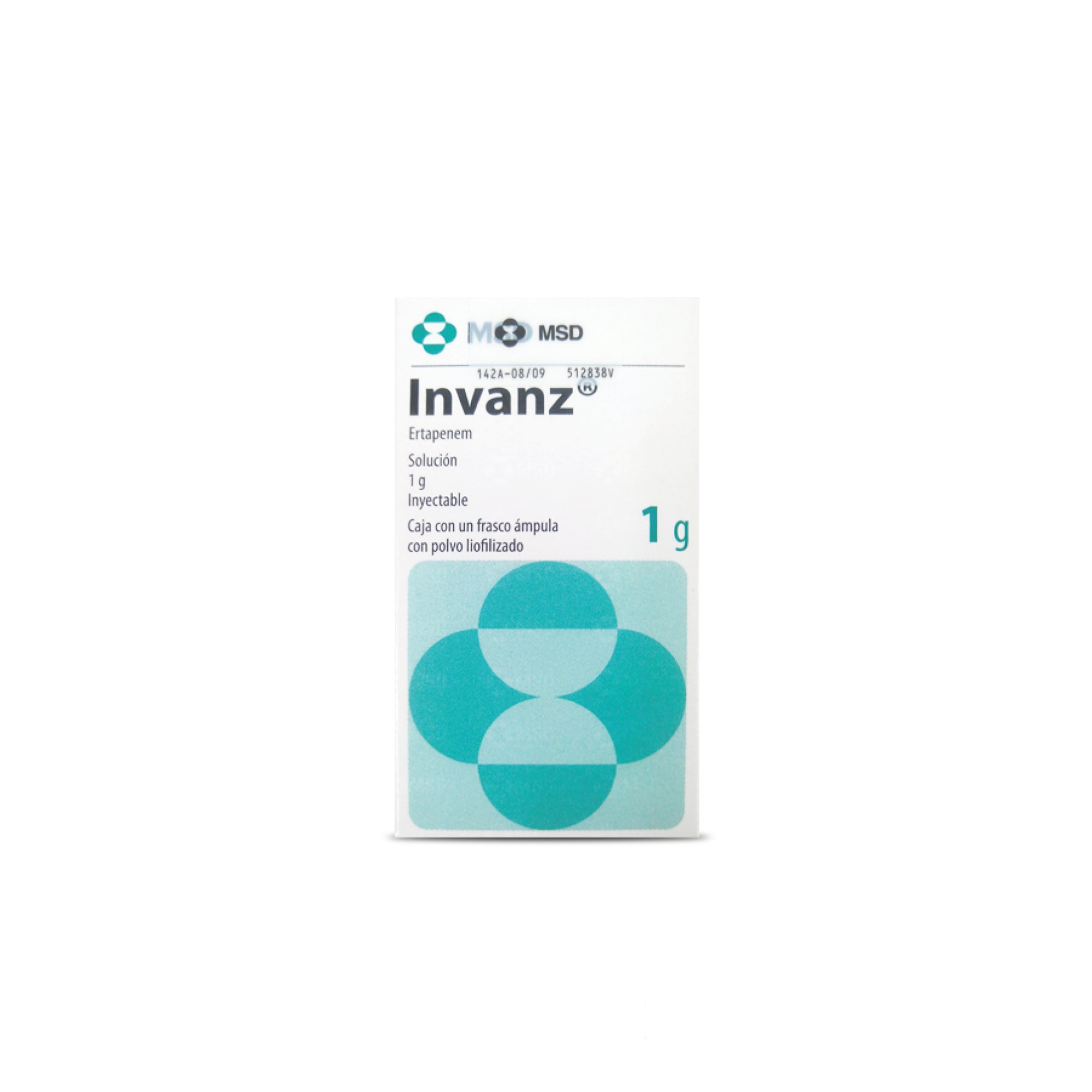 Invanz 1 g precio México: Antibiótico de amplio espectro - FARMACIAS ...