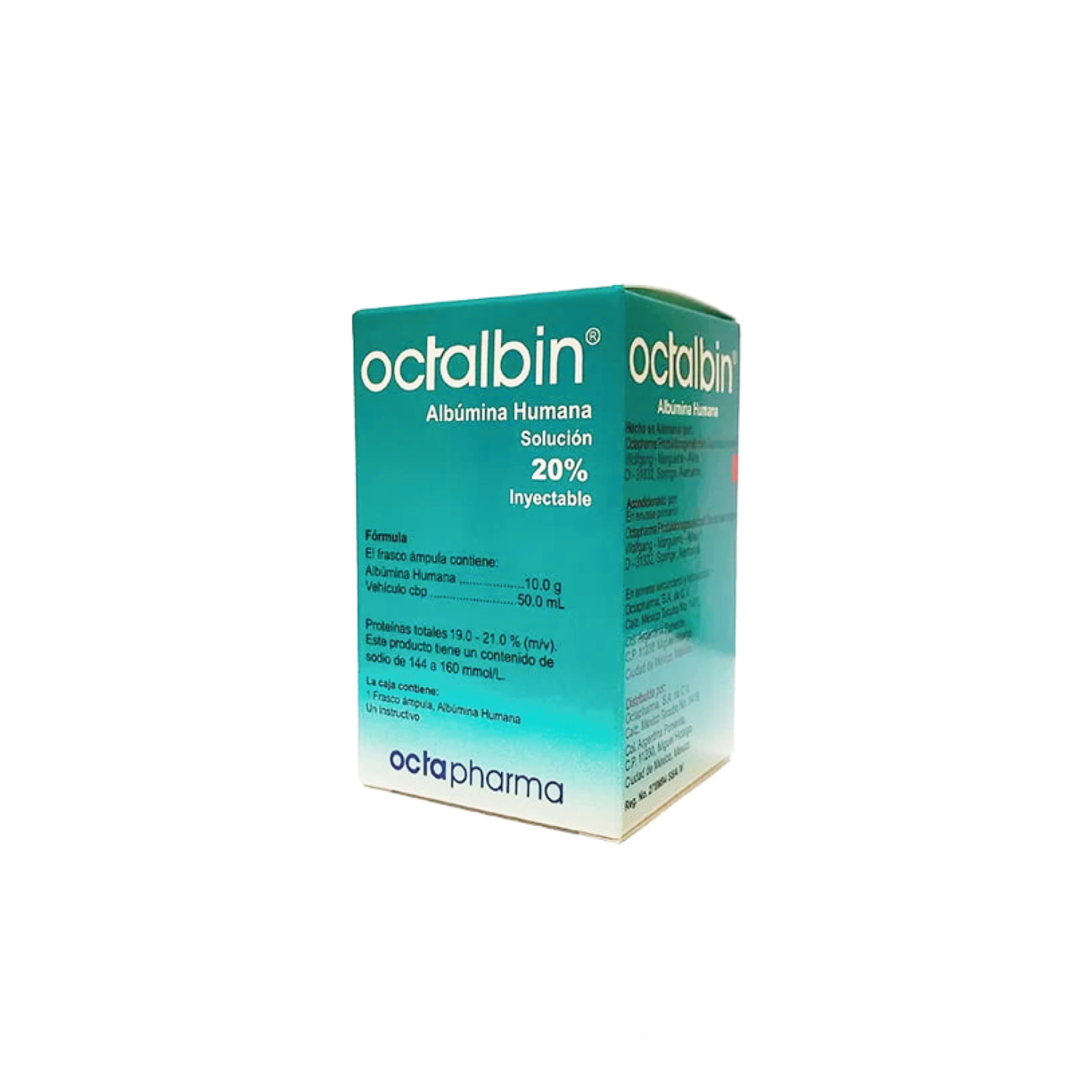 Octalbin 25% precio México: Solución Inyectable - FARMACIAS MACROSS