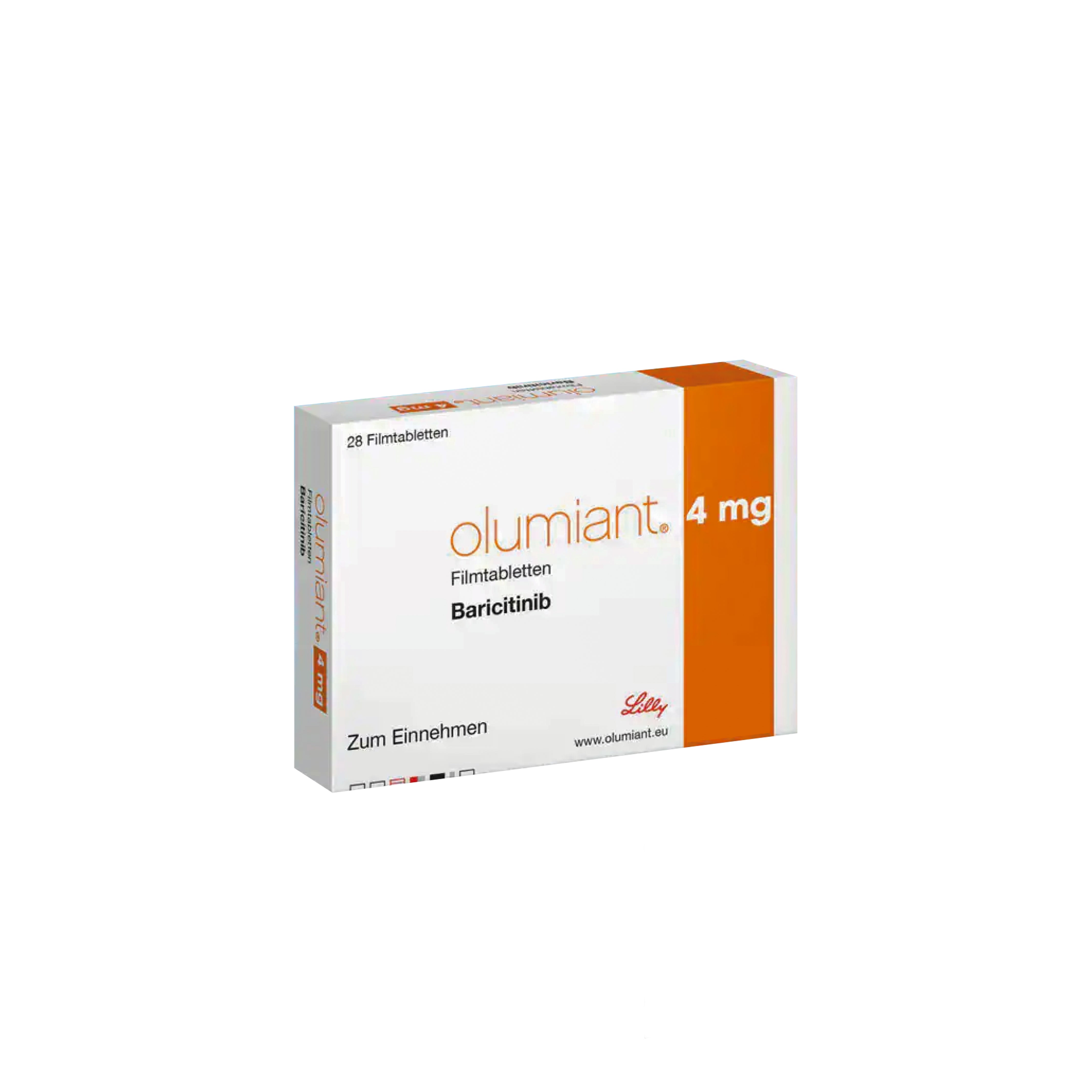 Olumiant 4 mg Precio México: 28 Tabletas para Artritis y Dermatitis ...
