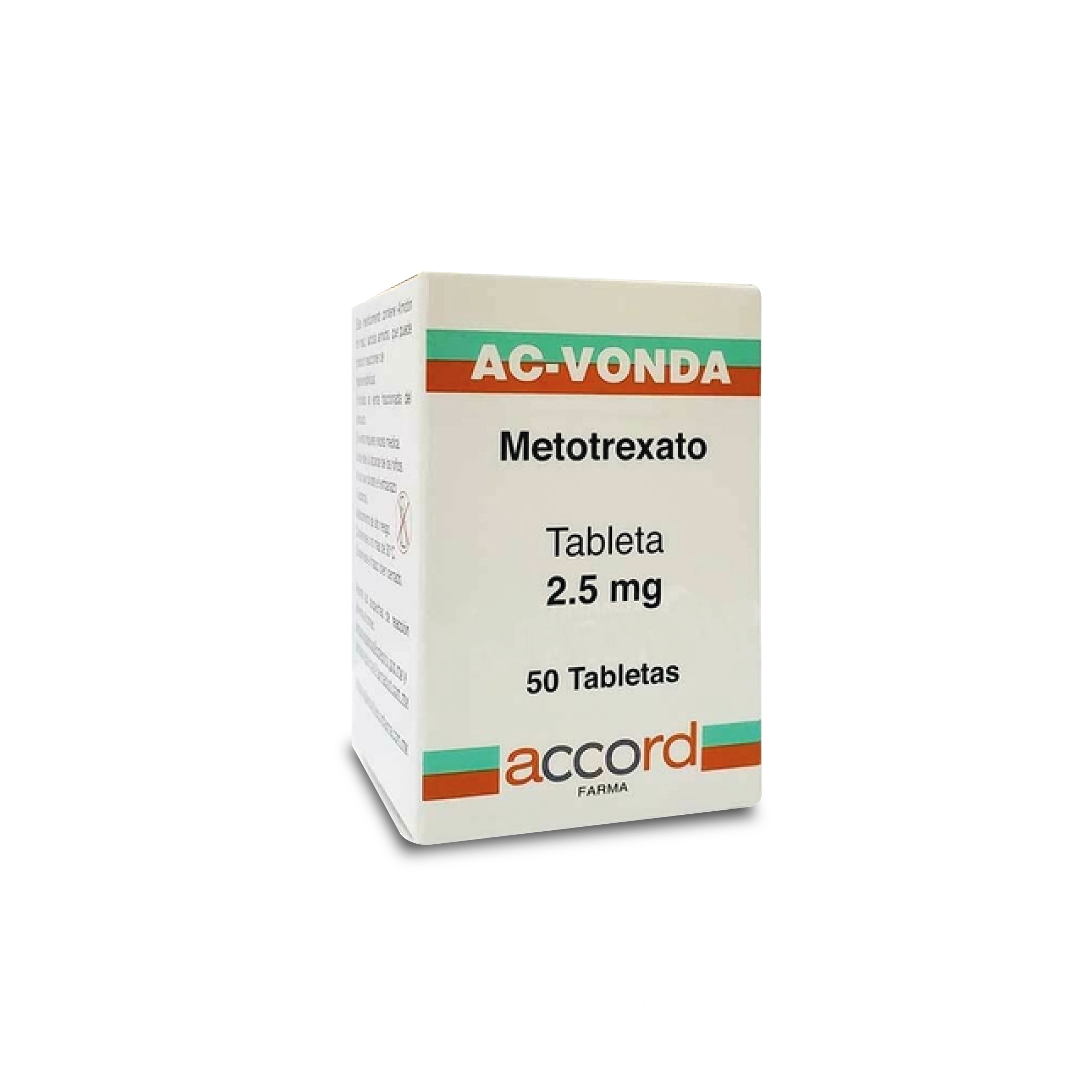 AC-VONDA Metotrexato 2.5 mg frasco con 50 tabletas - FARMACIAS MACROSS
