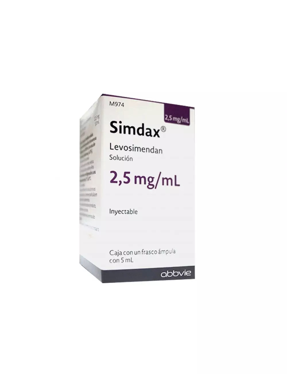 SIMDAX Levosimendan 2,5 mg/ml frasco 5ml. - FARMACIAS MACROSS