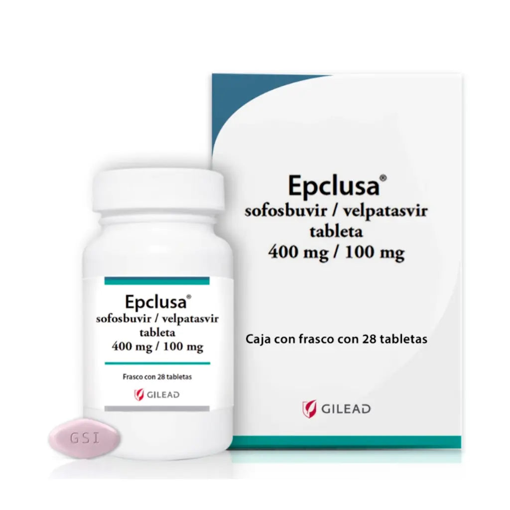 EPCLUSA 400 mg/100 mg frasco c/28 tabletas - FARMACIAS MACROSS